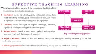 CONCEPTS OF TEACHING AND LEARNING PROCESS.pptx