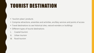 Concepts of tourism | PPTX