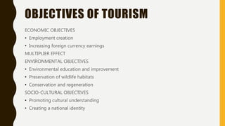 Concepts of tourism | PPTX