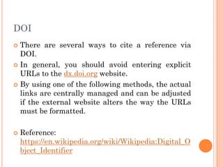 Concepts on some benificial research tools | PPT