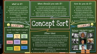 Concept Sort Presentation for Educators. | PPTX | Politics