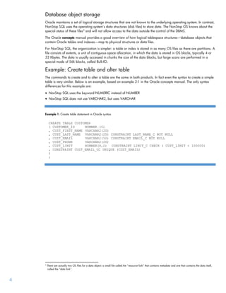 Concepts of NonStop SQL/MX: Part 2 - Introduction to catalogs and other ...