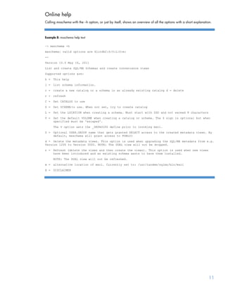 Concepts of NonStop SQL/MX: Part 3 - Introduction to Metadata | PDF