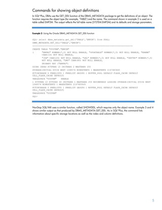 Concepts of NonStop SQL/MX: Part 3 - Introduction to Metadata | PDF