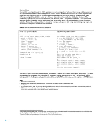 Concepts of NonStop SQL/MX: Part 4 - Storage. | PDF