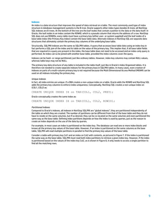 Concepts of NonStop SQL/MX: Part 4 - Storage. | PDF