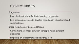 Concepts, philosophies design of curriculum | PPTX