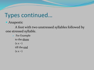 Concepts related to rhythm and meter | PPT
