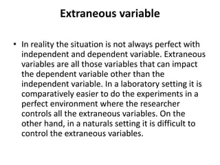 CONCEPTS & VARIABLES | PPTX