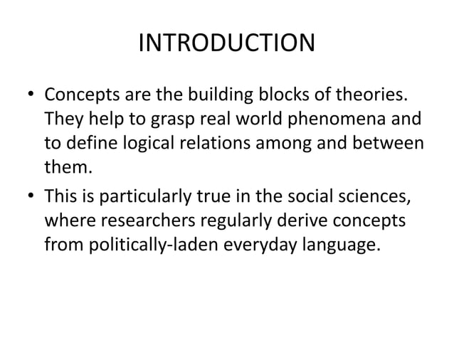 CONCEPTS & VARIABLES | PPTX | Science
