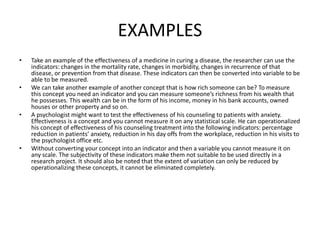CONCEPTS & VARIABLES | PPTX