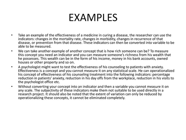 CONCEPTS & VARIABLES | PPTX | Science