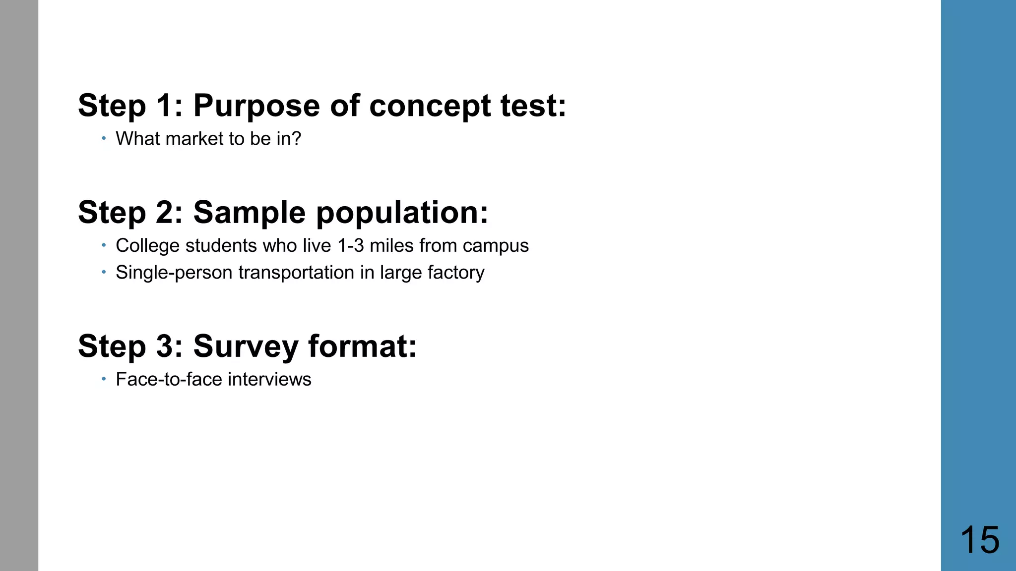 Concept Testing Product Architecture And Design Of Modular System