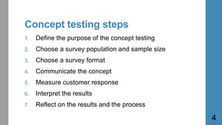 Concept testing, product architecture and design of modular system | PPTX
