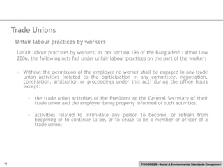 Concept trade union tanvir hossain | PPT