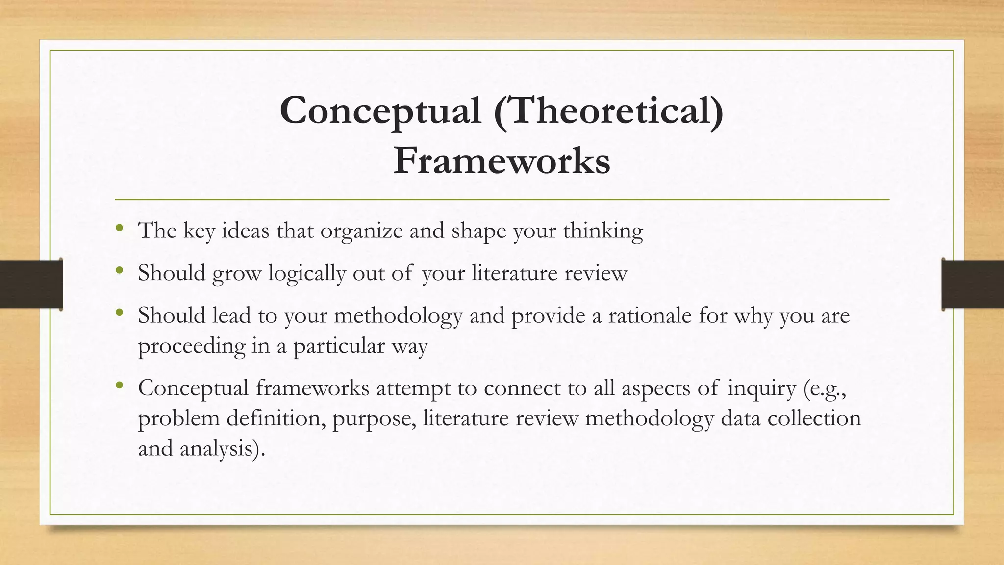 Conceptual Framework | PPT