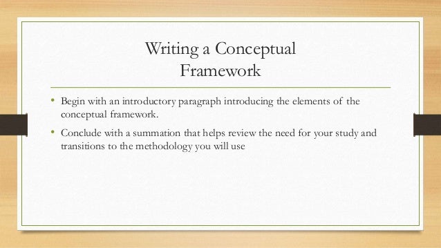 Conceptual Framework