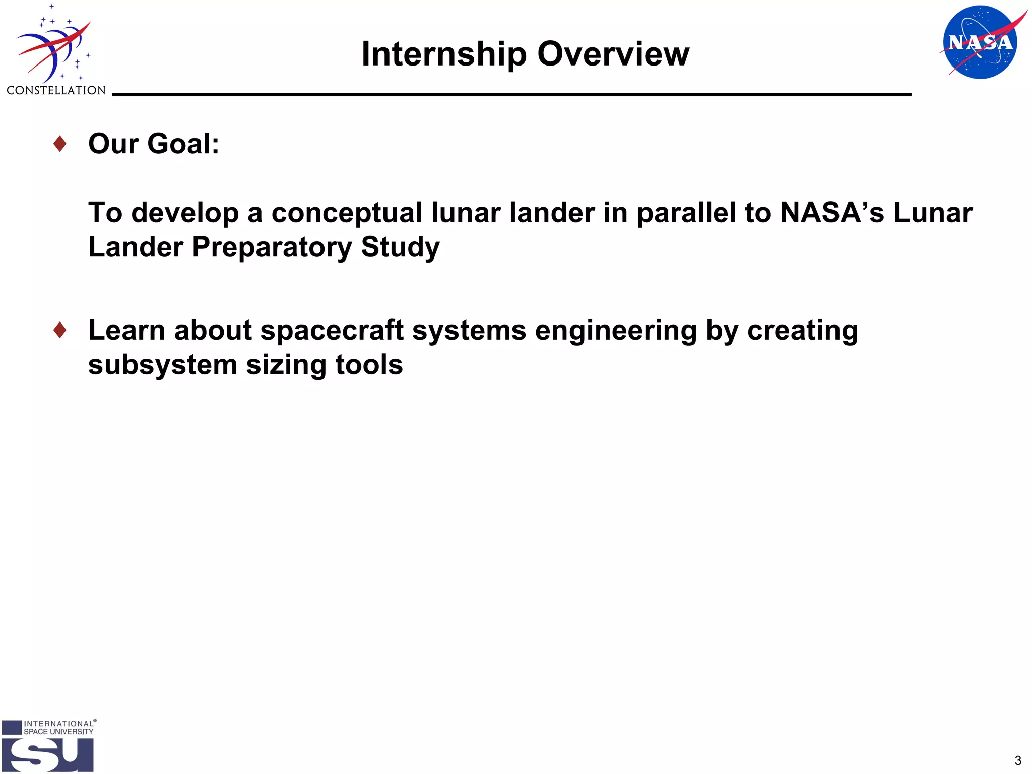 Conceptual Design of a Crewed Lunar Lander | PPS | Space and Astronomy ...