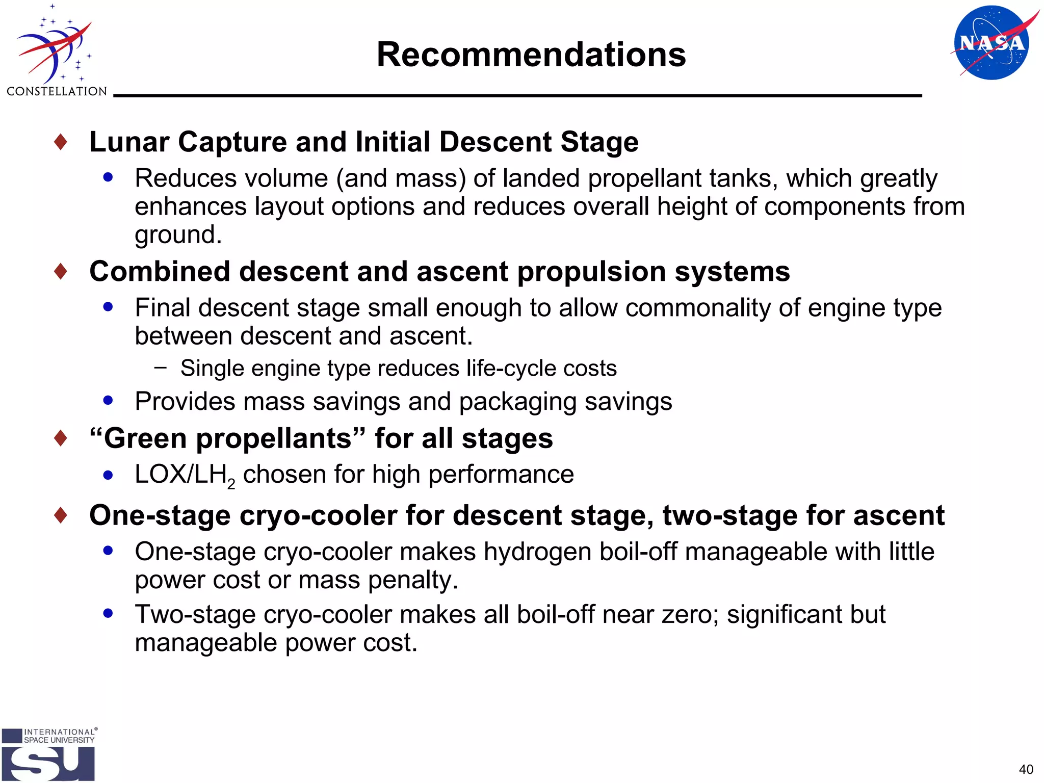 Conceptual Design of a Crewed Lunar Lander | PPT
