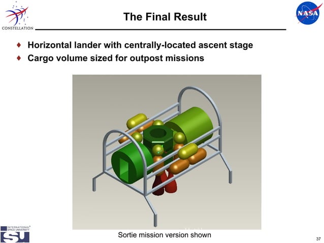Conceptual Design of a Crewed Lunar Lander | PPS | Space and Astronomy ...