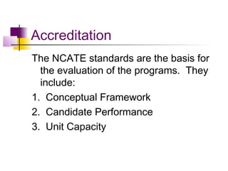 East Carolina University's Conceptual Framework for Preparing Education ...