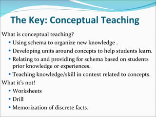 Conceptual Teaching-power point-1 | PPT