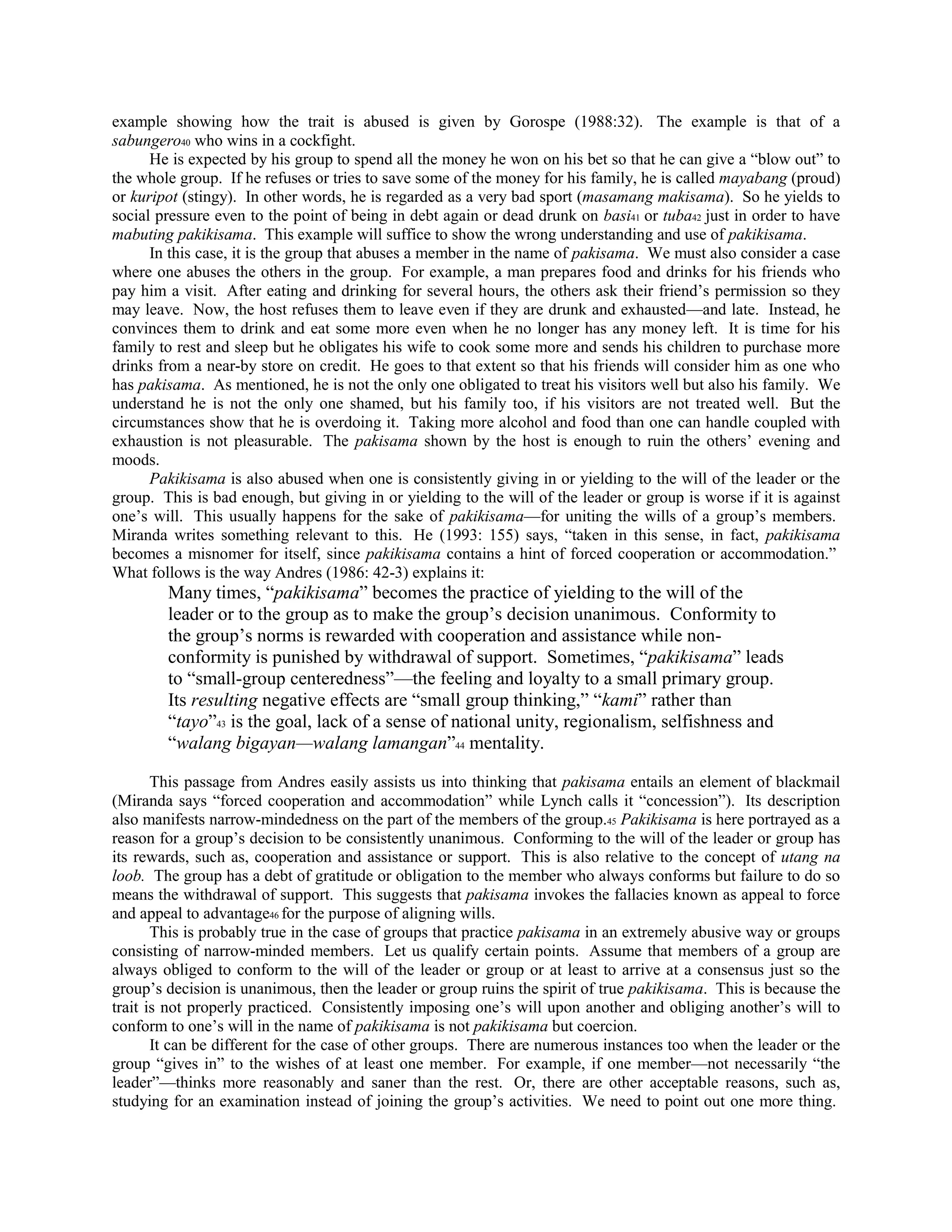 Conceptual analysis of pakikisama | DOCX
