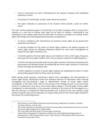 Conceptual and methodological framework for human rights monitoring | PDF