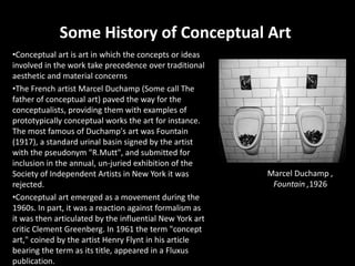 Famous Examples Of Conceptual Art