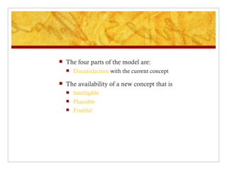 Conceptual change theory | PPT | Science