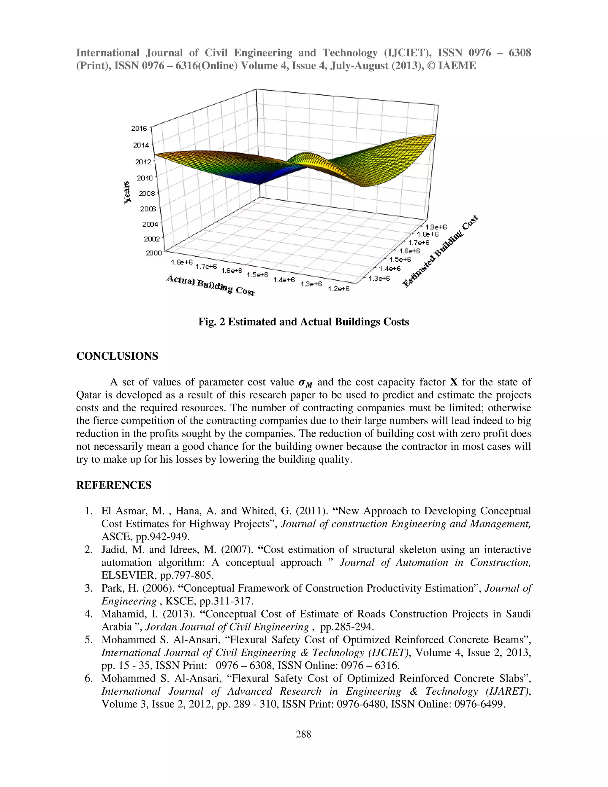 Conceptual cost estimates for buildings in qatar | PDF