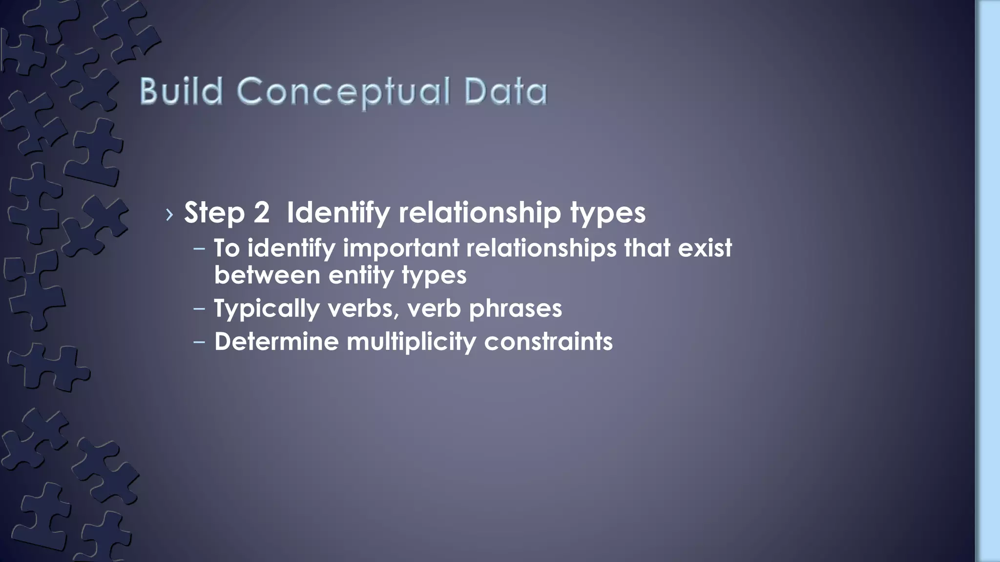 Conceptual database design | PPTX