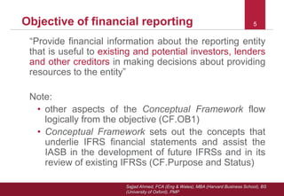 IFRS - Conceptual framework | PPTX