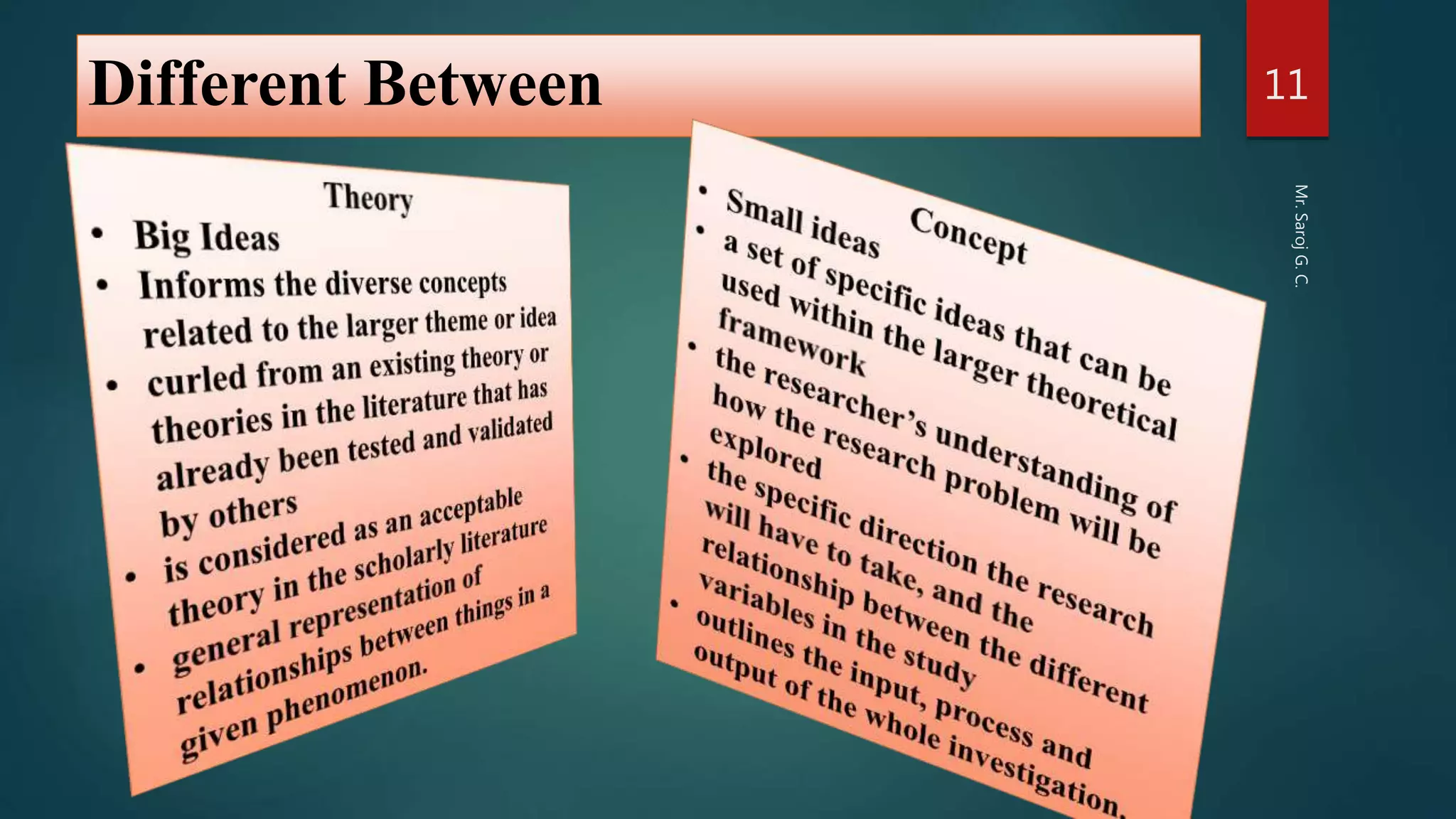 Conceptual Framework in Qualitative Research | PPTX
