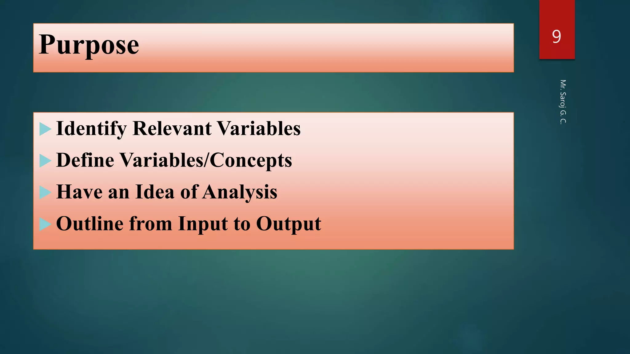 Conceptual Framework in Qualitative Research | PPTX