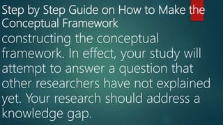 Conceptual framework | PPTX