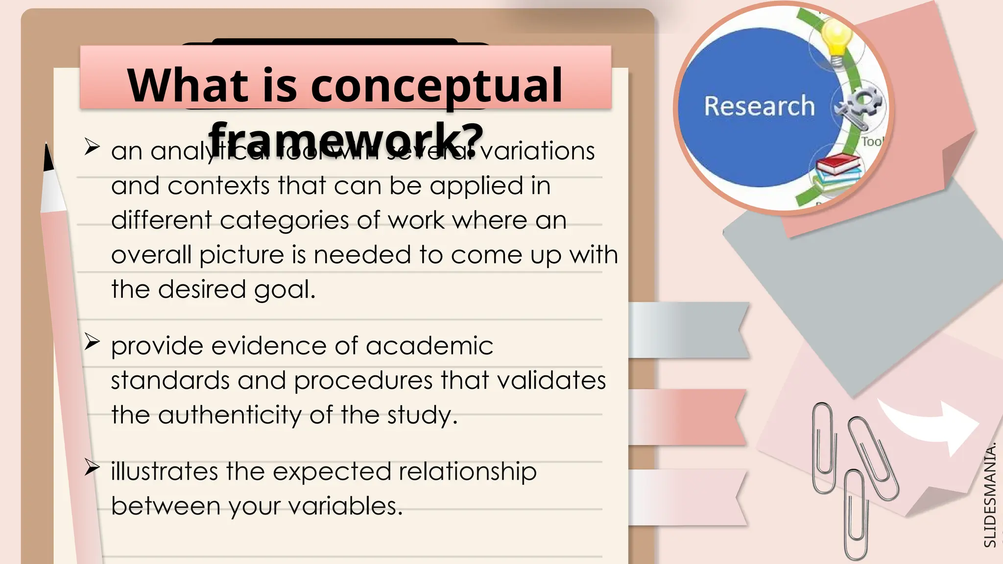 conceptual framework lesson in practical research 2 | PPTX