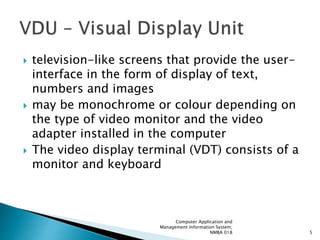 Conceptual framework output devices | PPT
