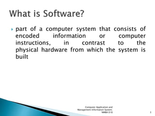 Conceptual framework software | PPTX