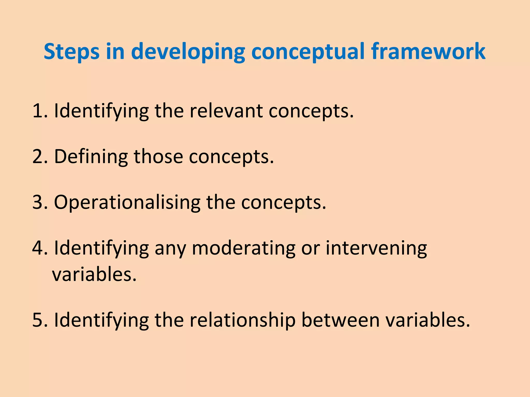 Conceptual framework | PPT