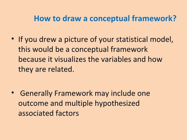 Conceptual framework | PPT