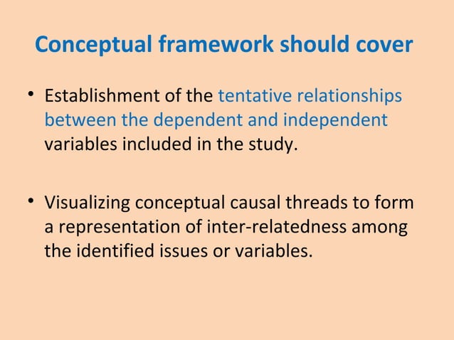 Conceptual framework | PPT