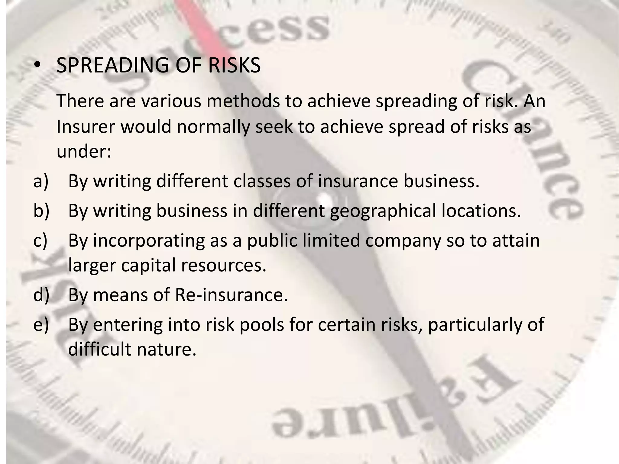 Conceptual framework and risk management | PPTX
