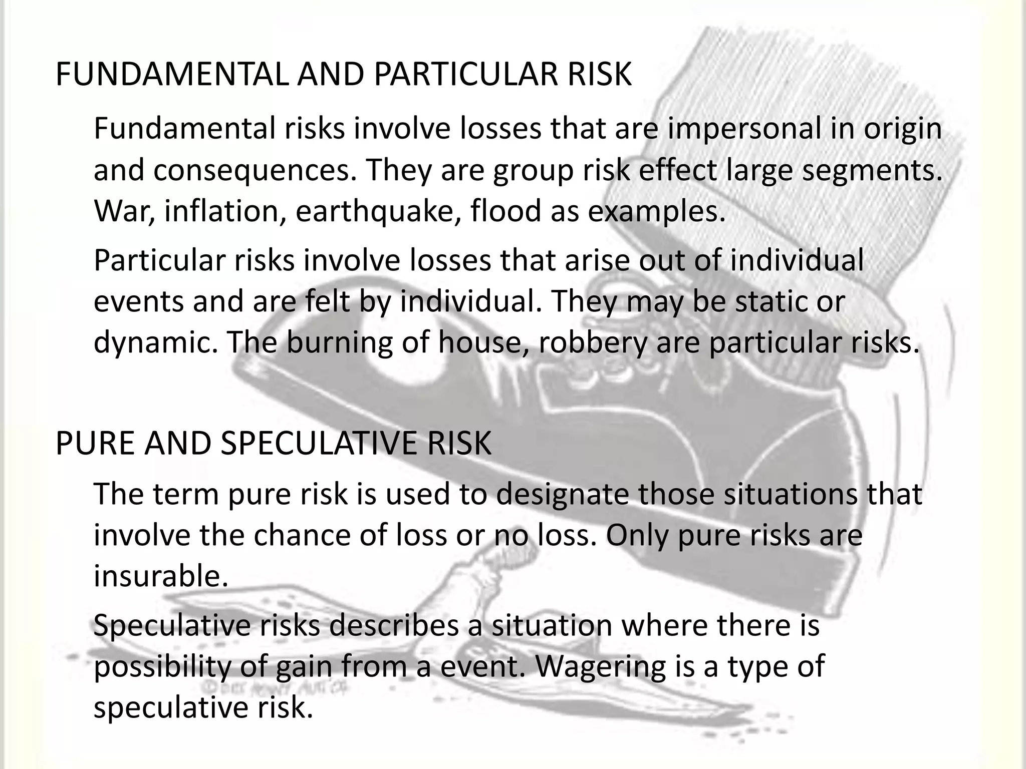 Conceptual framework and risk management | PPTX