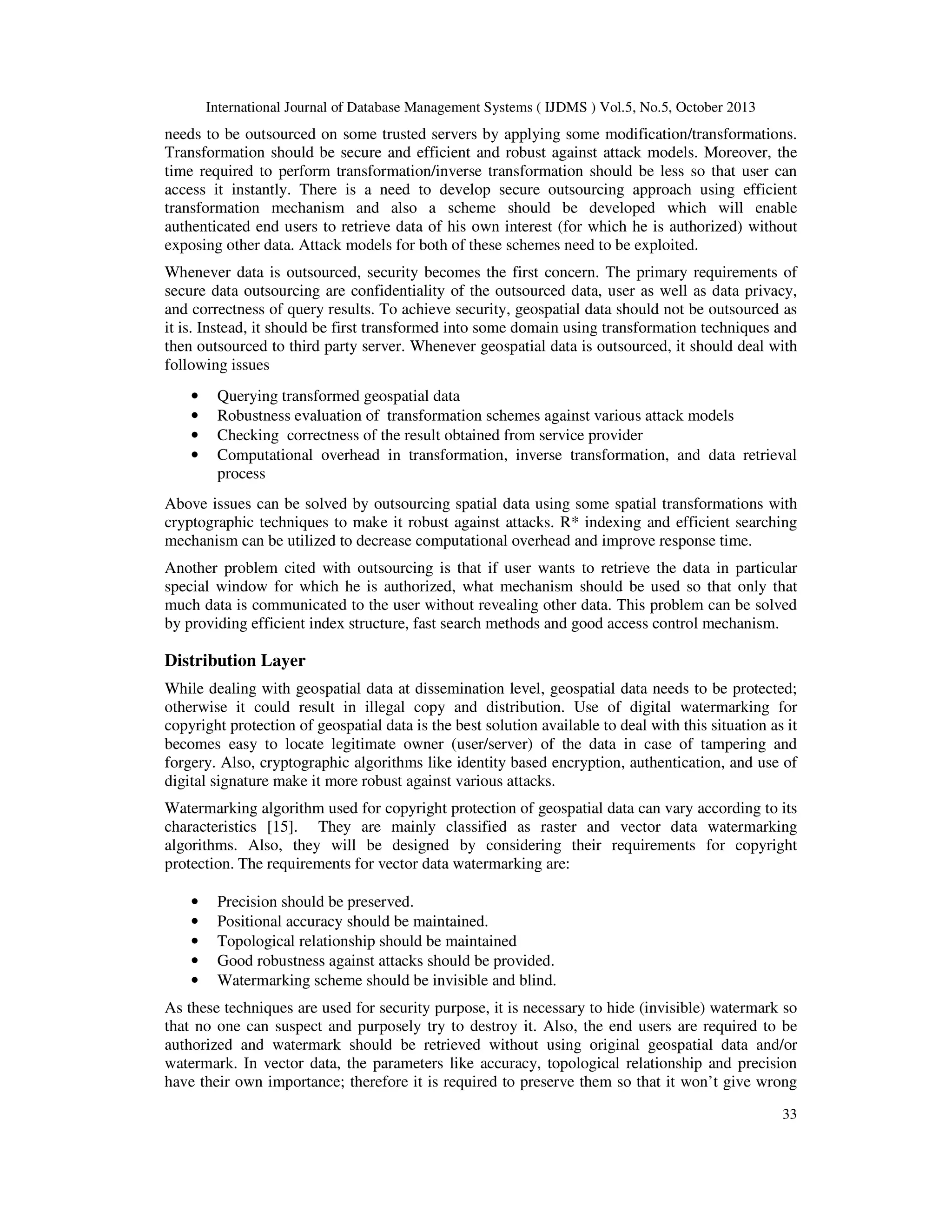 Conceptual Framework For Geospatial Data Security Pdf