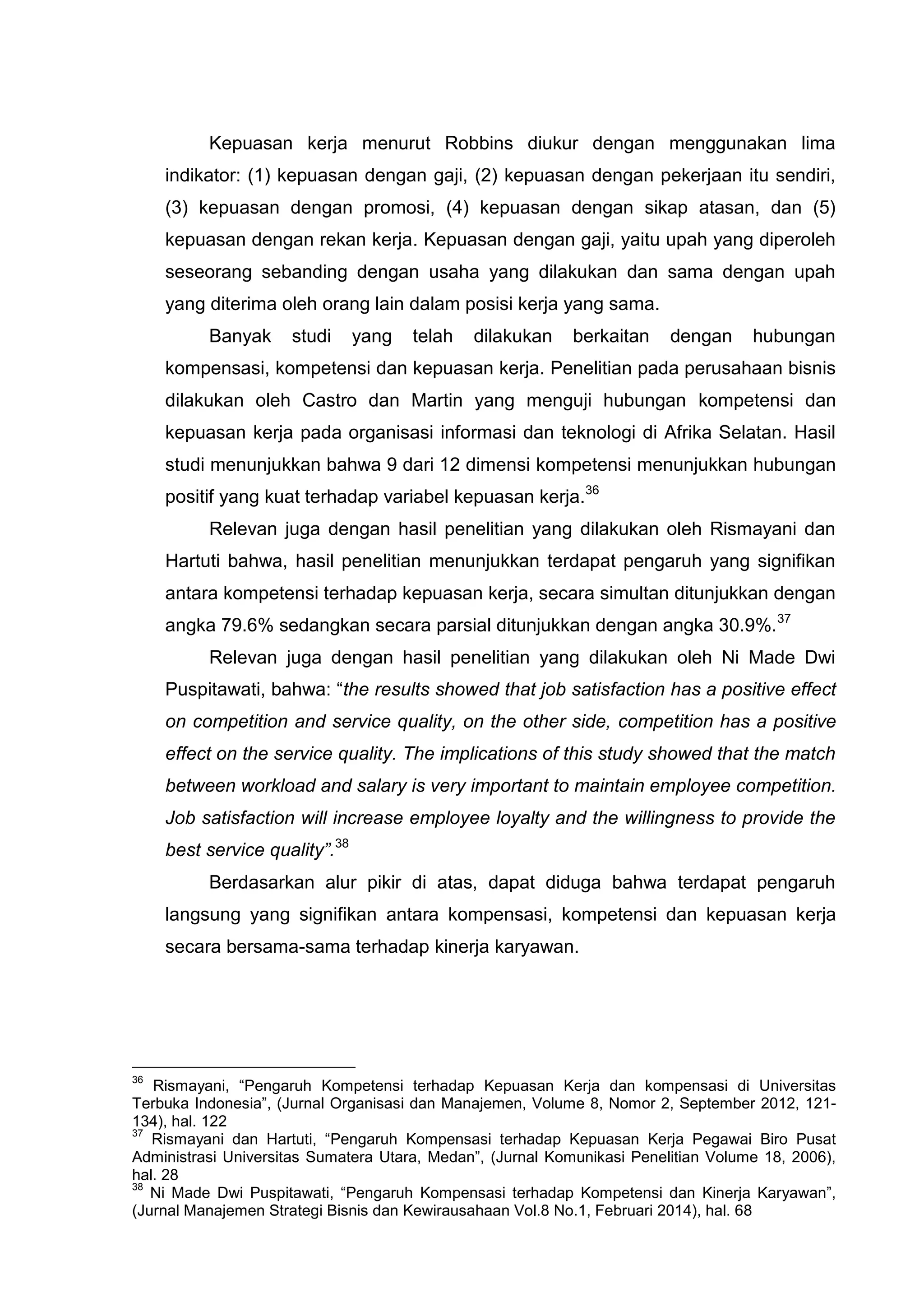 Conceptual Framework Madyan Hapzi Ali Kinerja Karyawan UIN STS Jambi 2017 | PDF