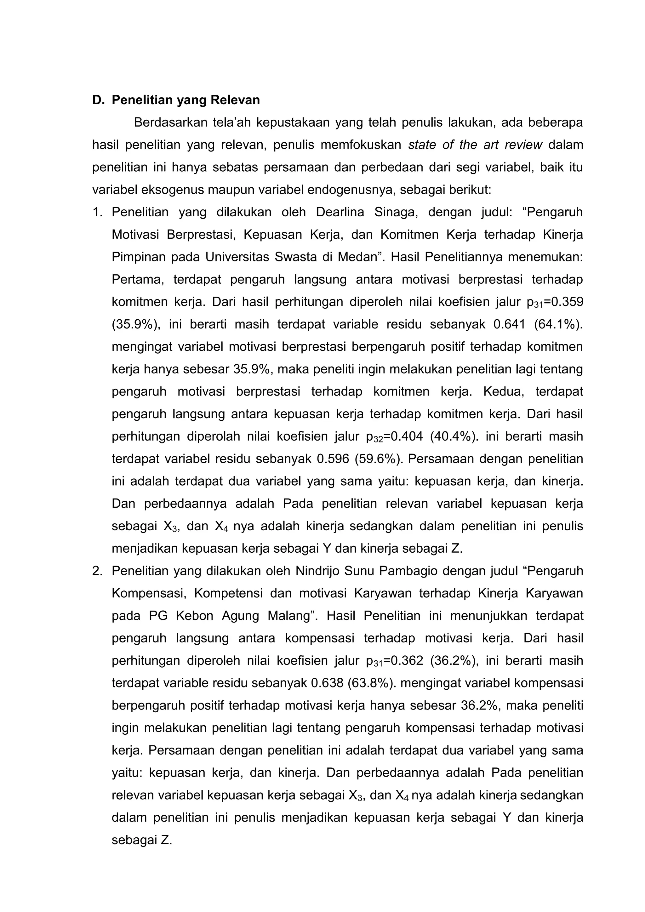 Conceptual Framework Madyan Hapzi Ali Kinerja Karyawan UIN STS Jambi 2017 | PDF