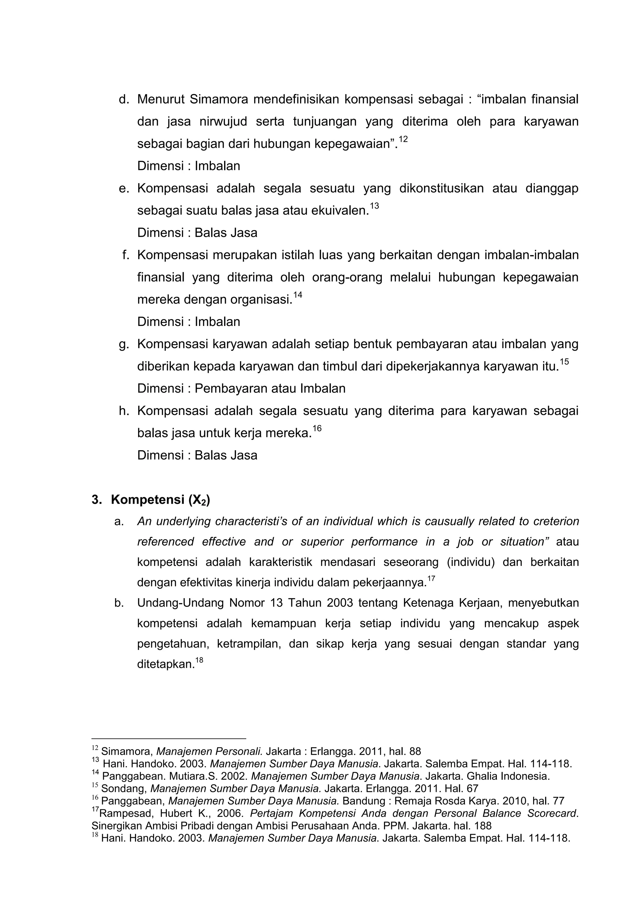 Conceptual Framework Madyan Hapzi Ali Kinerja Karyawan UIN STS Jambi 2017 | PDF