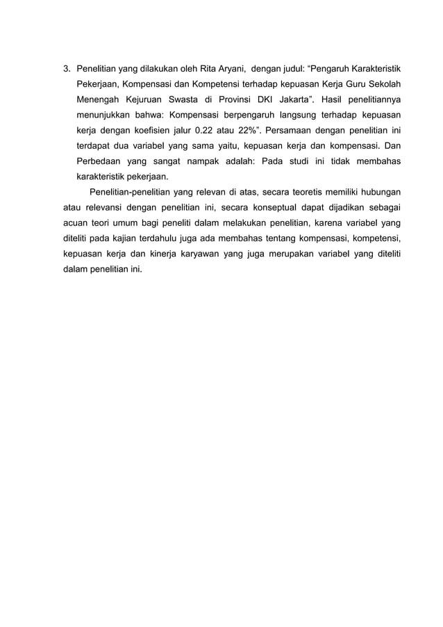 Conceptual Framework Madyan Hapzi Ali Kinerja Karyawan UIN STS Jambi 2017 | PDF