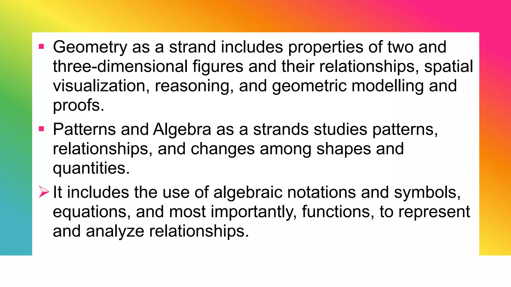 Conceptual framework of mathematics | PPTX